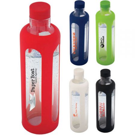 Custom Glass Water Bottles - Bulletin Bottle