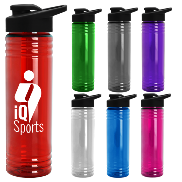 Slender Translucent Bottle with Flip Lid | Bottles USA Made | Bulletin ...
